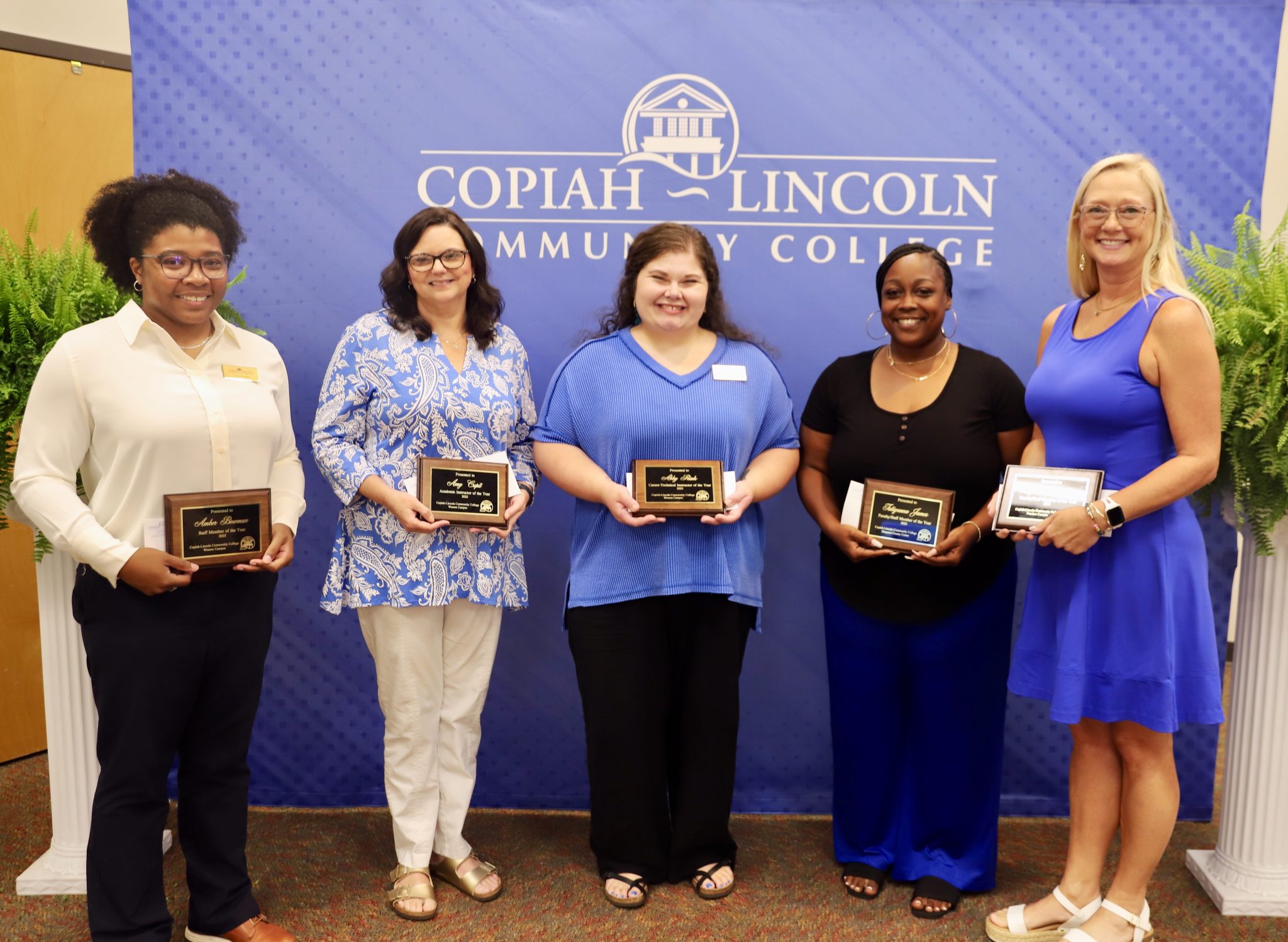 Co-Lin Honors Outstanding Faculty, Staff - Copiah-Lincoln Community College